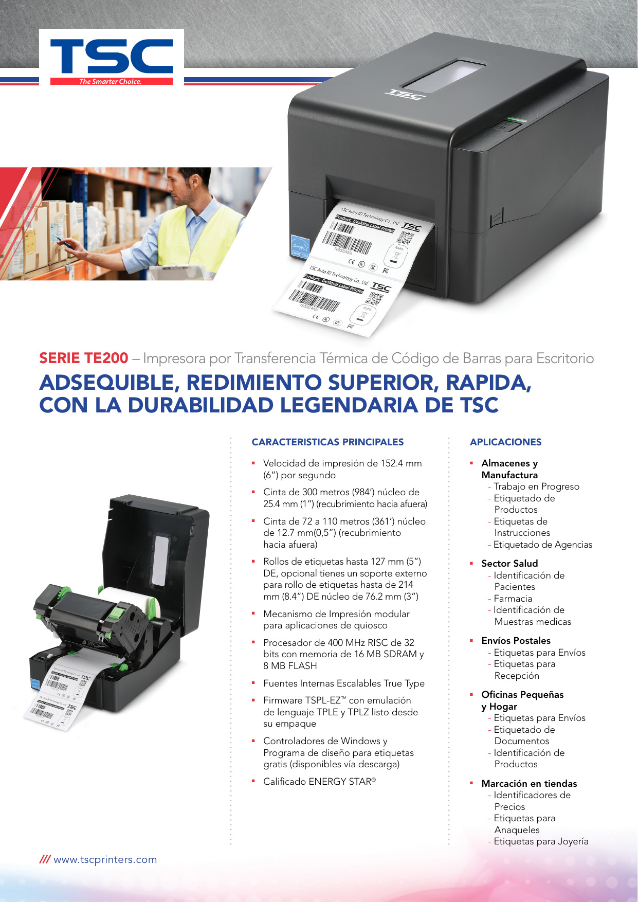 TSC TE200 – MAQUINA ELECTRO PERU : IMPORTACION Y FABRICACION DE INDUSTRIA