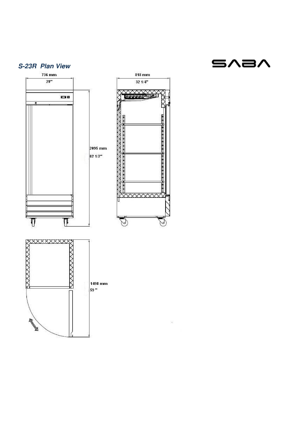 SABA S‐23R – MAQUINA ELECTRO PERU : IMPORTACION Y FABRICACION DE INDUSTRIA